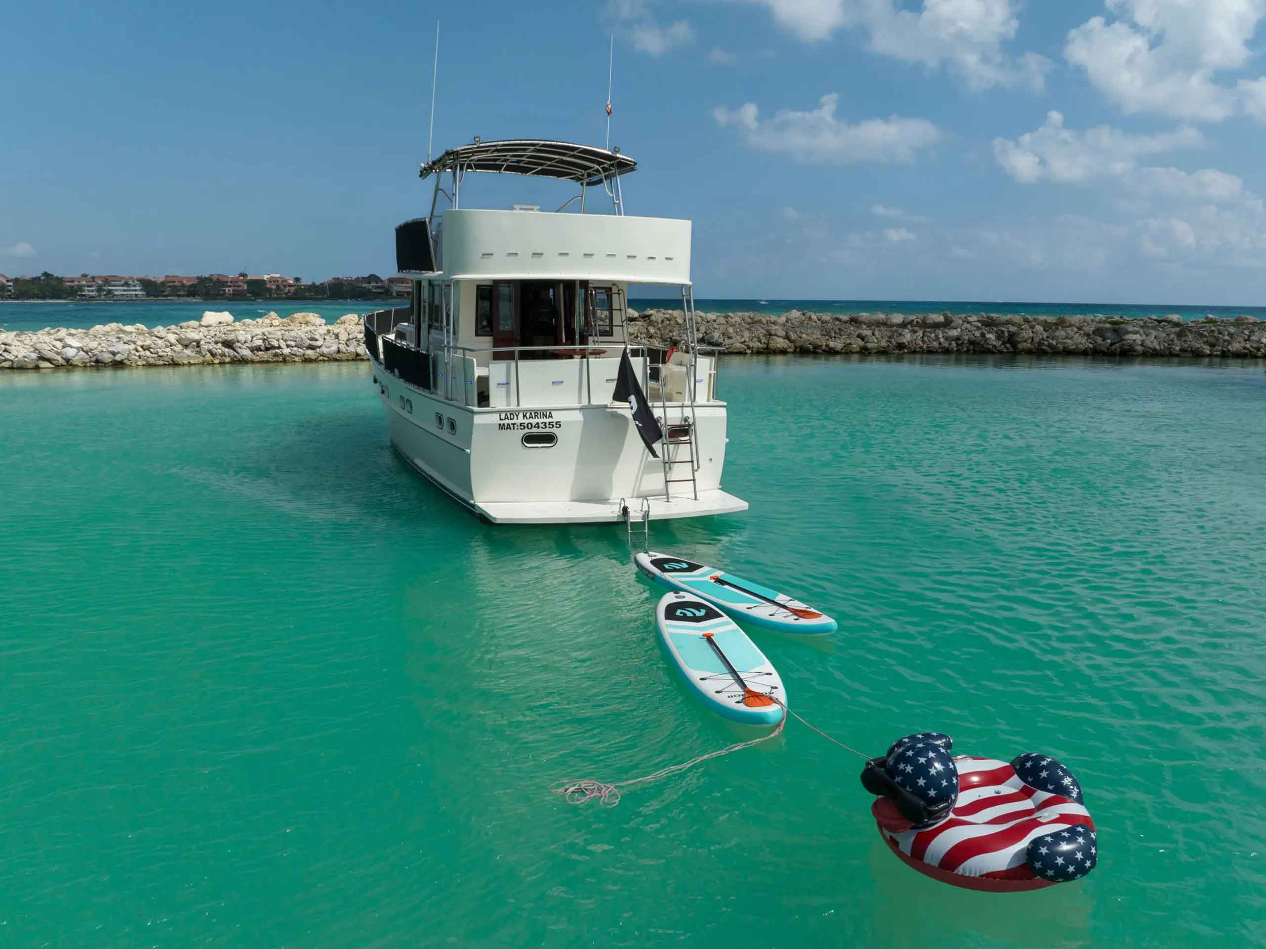 53 ft large boat - Playa del Carmen Boat Rental